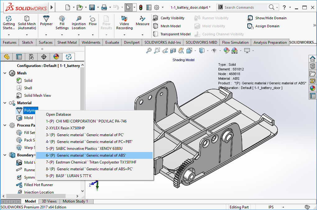 HƯỚNG DẪN BẮT ĐẦU VỚI SOLIDWORKS PLASTICS - ViHoth